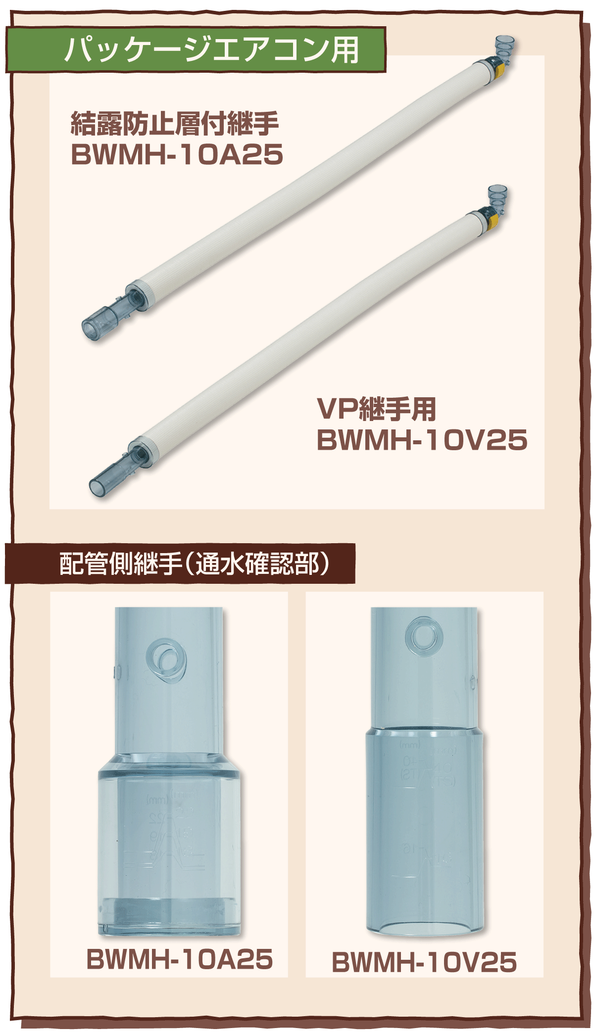 BWMH-10(A・V)25｜マルチドレンホース＆周辺部材｜未来WEB展示会2025｜未来工業株式会社